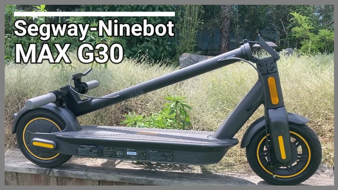나인봇 전동 킥보드의 최강자! 누가 날 이겨? / 나인봇 맥스 G30 / Segway-Ninebot / Max G30 - YouTube