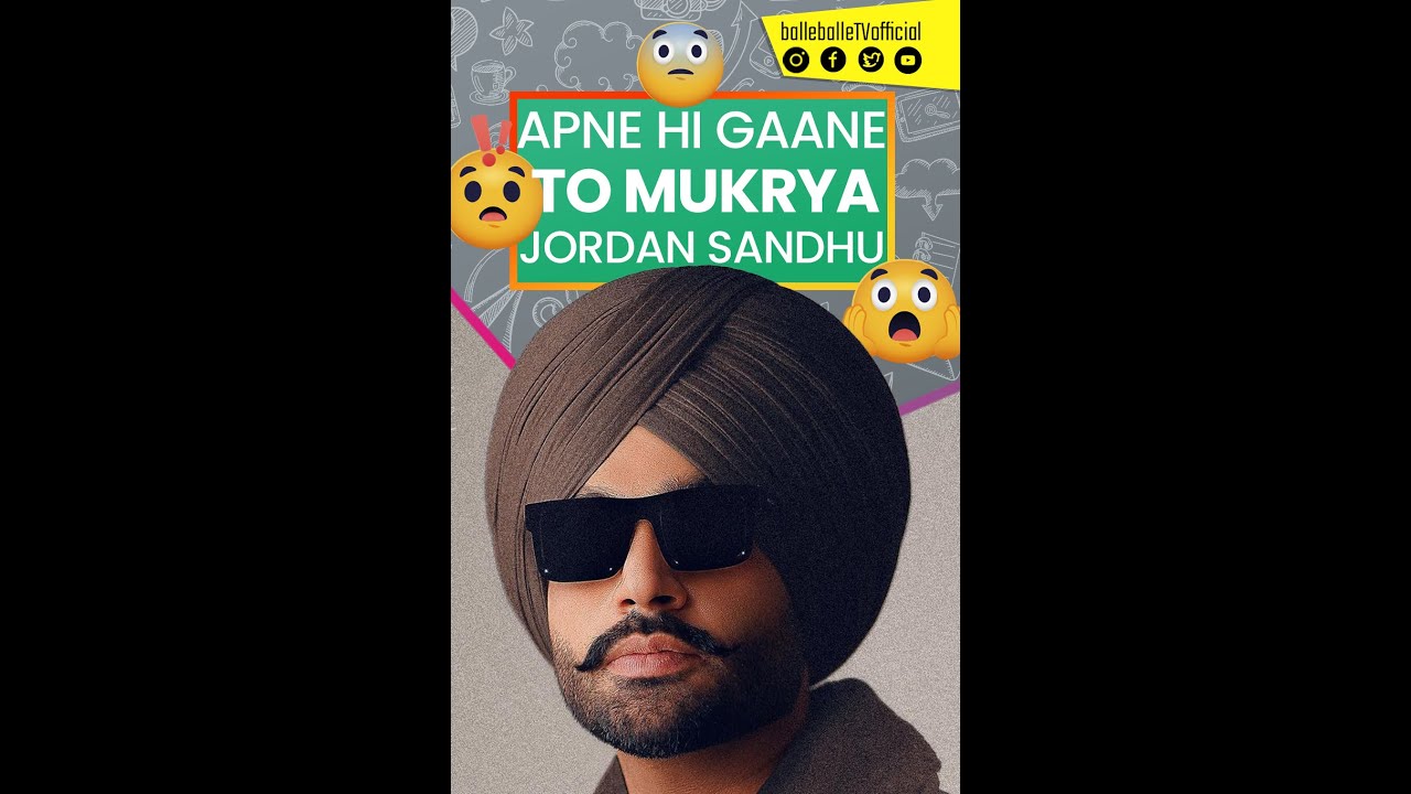 KP Jordan Sandhu Neh Kitta Inkaar Eh Mera Gaana Nhi Hai - YouTube