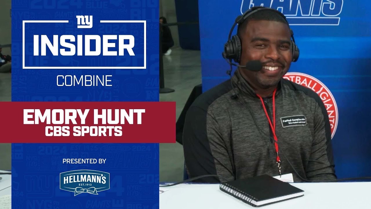 CBS Sports' Emory Hunt talks NFL Draft | New York Giants - YouTube