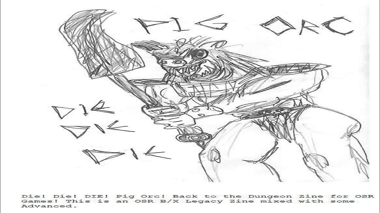 Die! Die! Die!, Pig Orc by Eldrad Wolfbane - First Look - YouTube