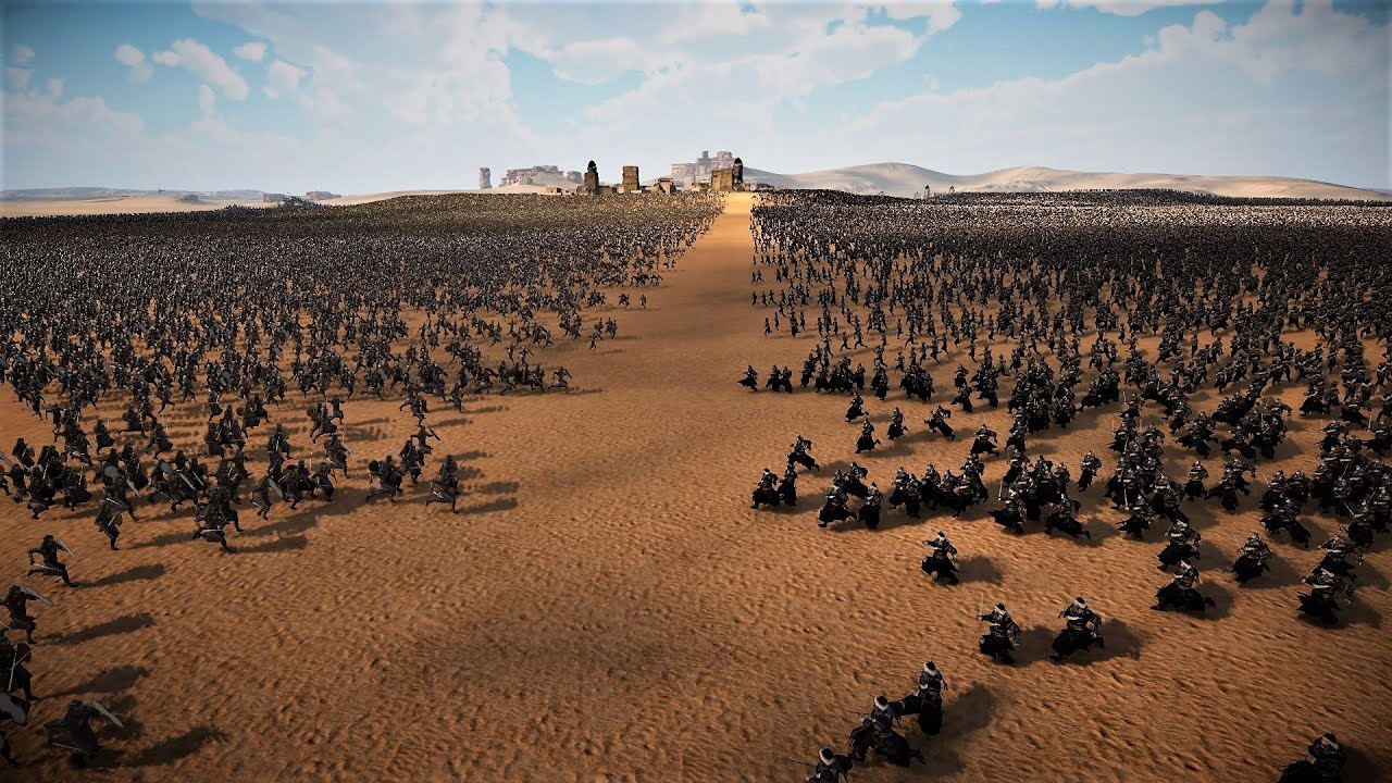 MONGOLIAN EMPIRE vs IMPERIAL ROMAN ARMY | Ultimate Epic Battle Simulator 2 UEBS 2 - YouTube