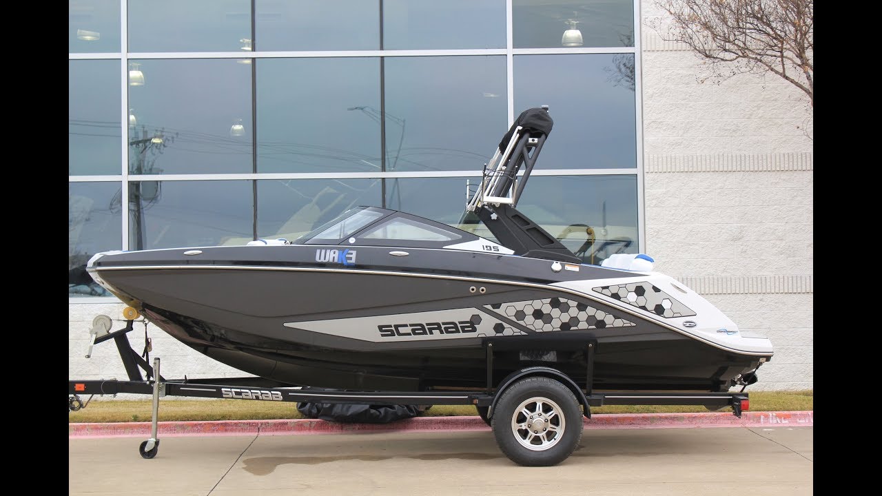 2019 Scarab 195 ID For Sale at MarineMax Dallas - YouTube