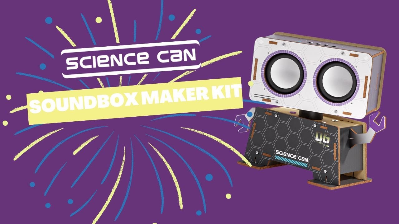 SCIENCE CAN Soundbox Maker Kit - YouTube