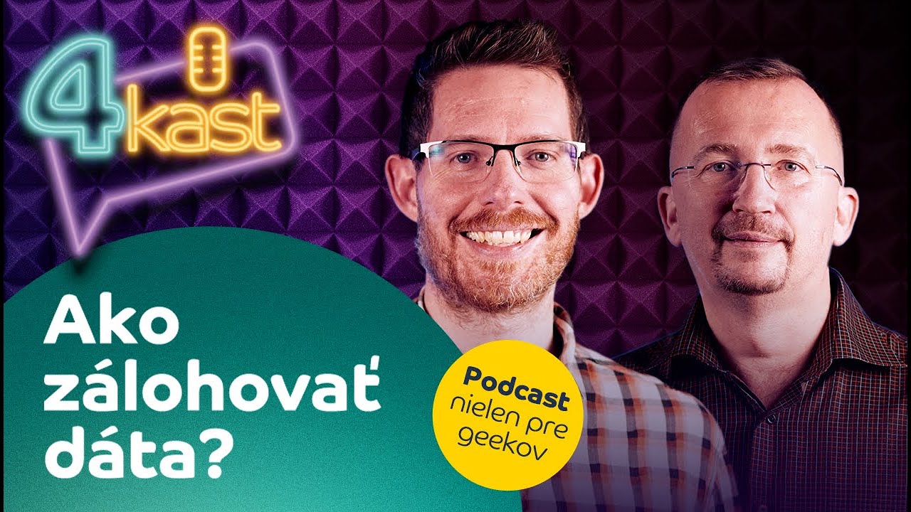 Podcast 4kast - Ako zálohovať dáta? - YouTube