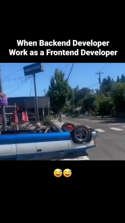 Pov When Backend Developer Do Frontend Programminglanguage Shorts Shortsvideo