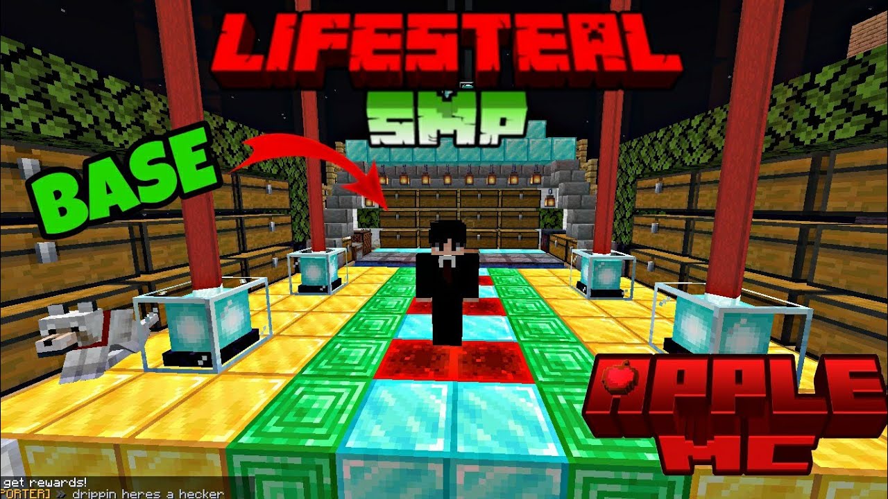 I Made Beautiful Base In This Lifesteal Smp | Apple Mc Minecraft Server | Apple Mc - YouTube