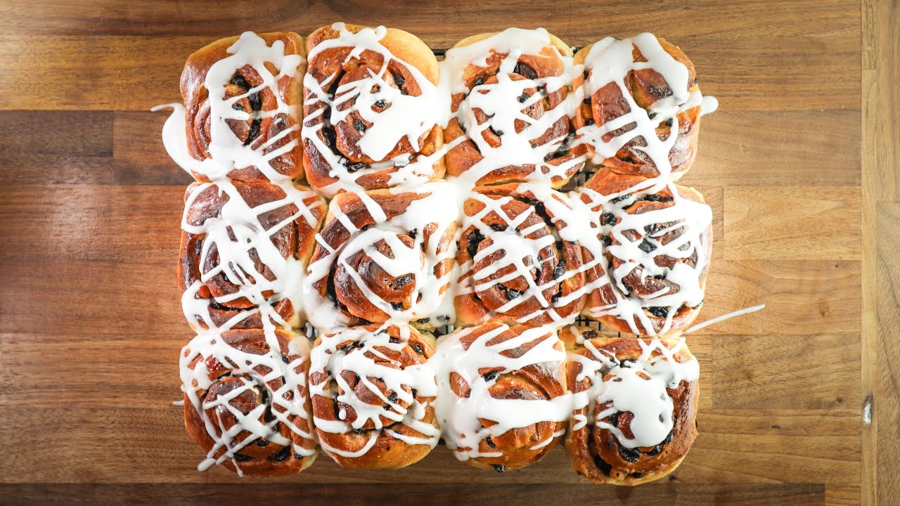 How to Make Delicious Classic CHELSEA Buns | Full Recipe - YouTube