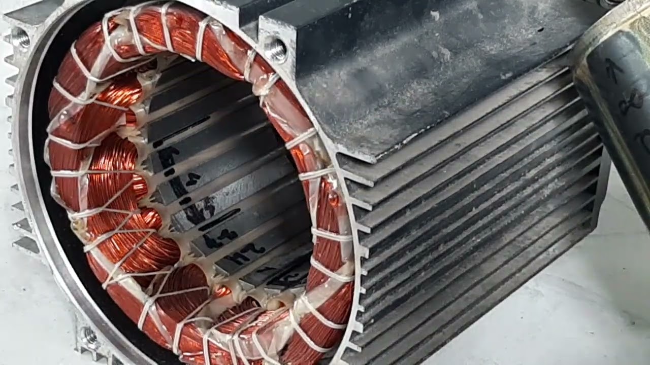 Generator electric, din motor pas-cu-pas - YouTube