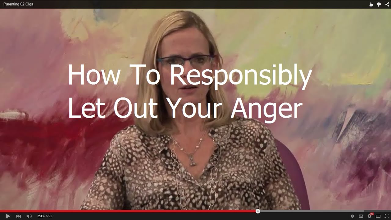 How to Responsibly Let Out Your Anger - YouTube