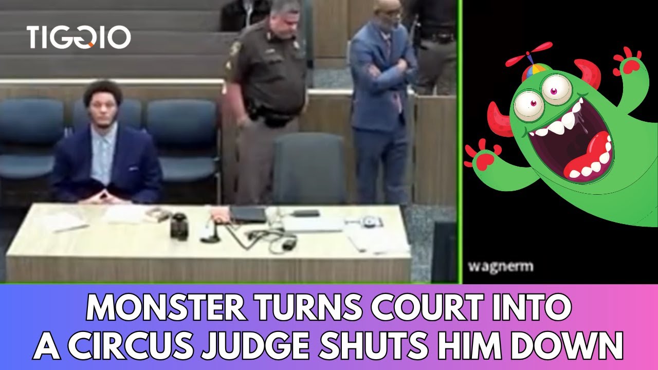 MONSTER Turns Court Into A Circus Until Fed-Up Judge Shuts Him Down ...