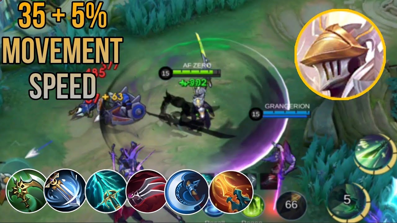 ARGUS FAST EVEN WITHOUT BOOTS, BUILD - MLBB - YouTube