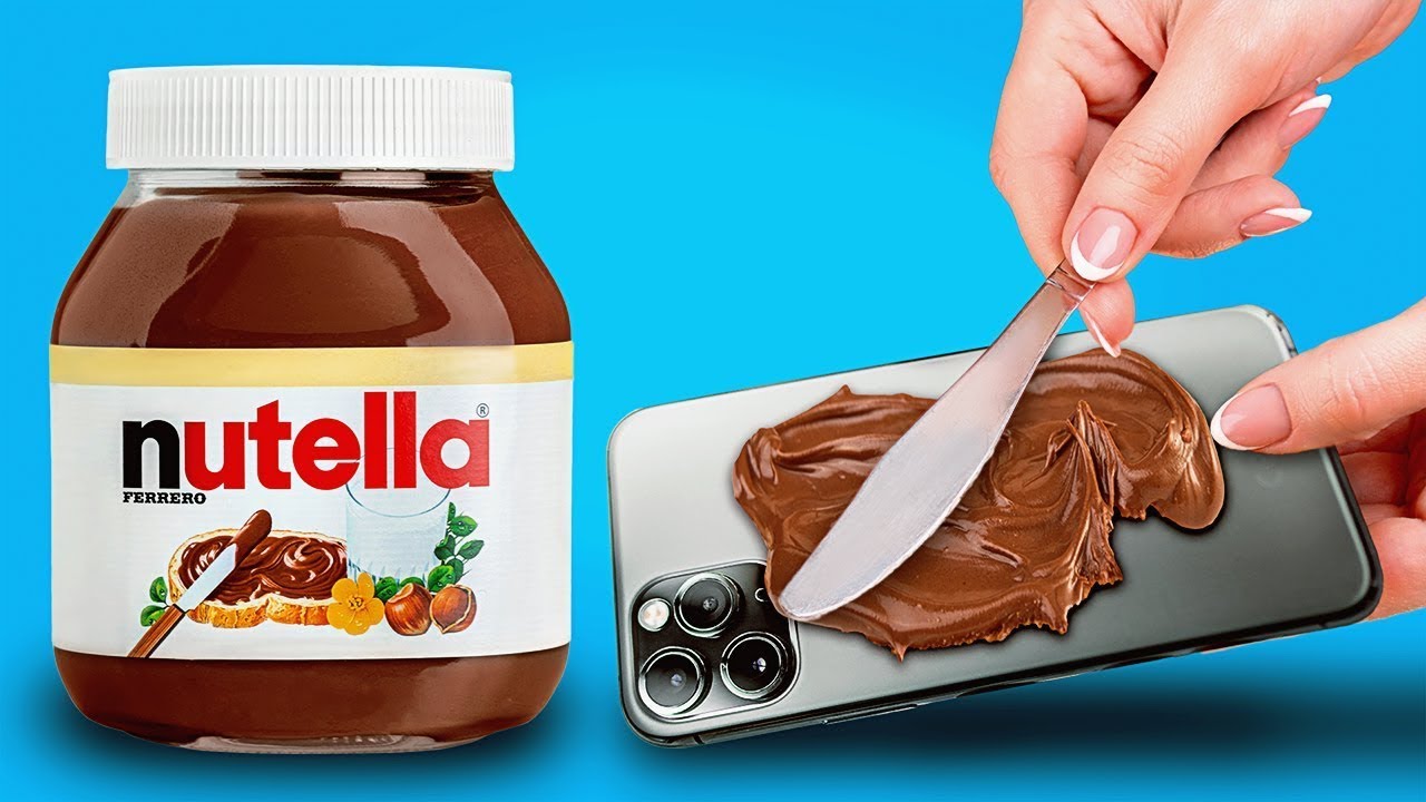 18 NUTELLA AWESOME HACKS | B-CRAFTY COOL IDEAS FOR KITCHEN - YouTube
