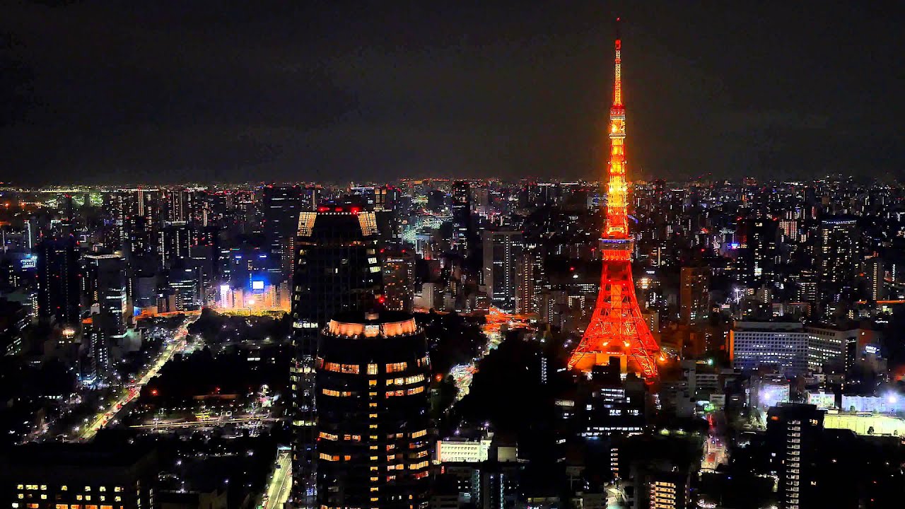 Tokyo Night Timelapse GX8 4k 13Mar 2016 - YouTube