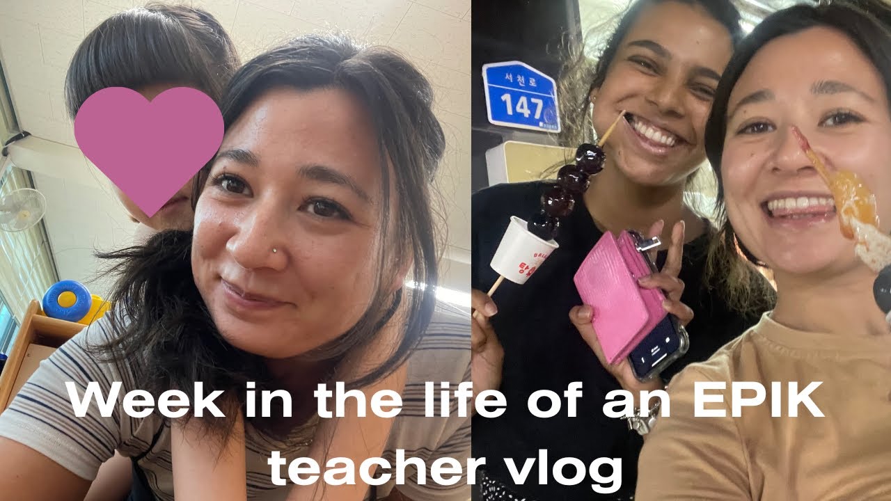 Week of my life as an ESL teacher in South Korea l EPIK program l ...