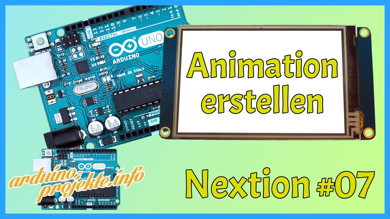 Nextion Tutorial #7 – Animation erstellen, wie geht das? - YouTube