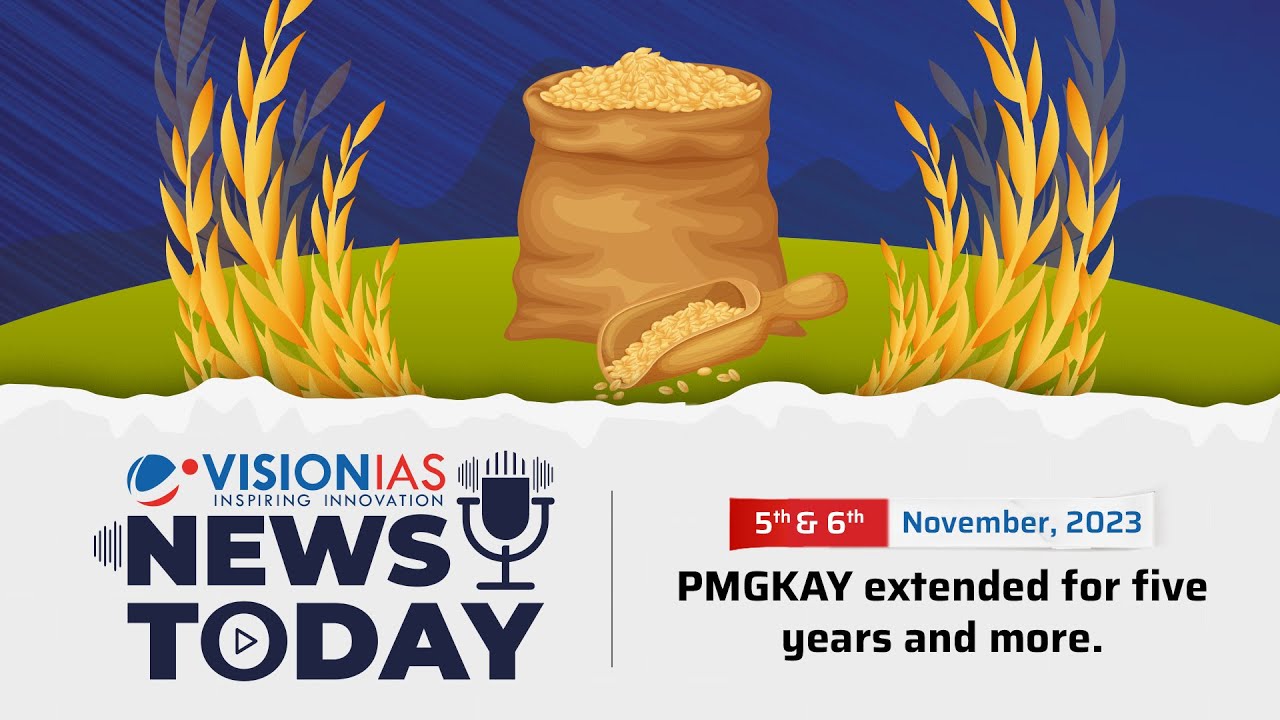 News Today | Daily Current Affairs | 5th & 6th November, 2023 - YouTube