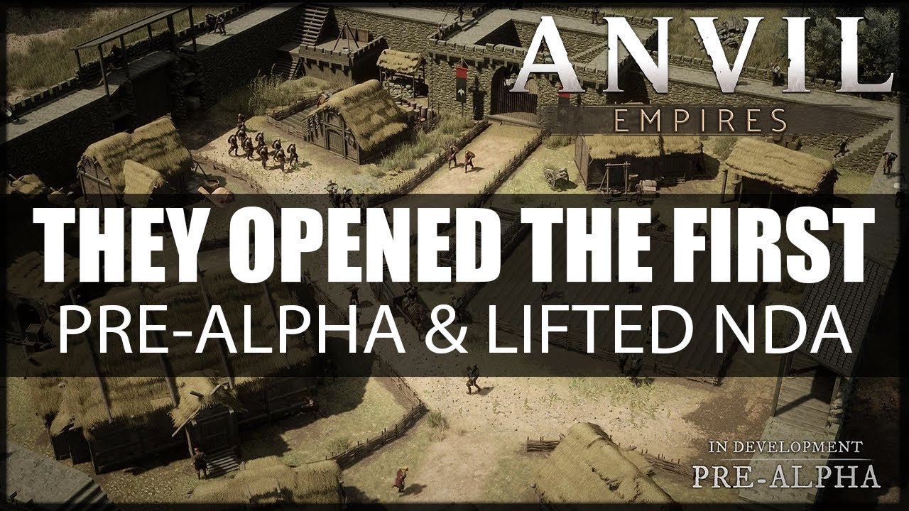 They Opened The Anvil Empires MMO Pre-Alpha & Lifted the NDA - YouTube