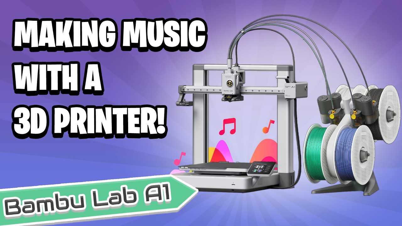 *MAKING MUSIC* WITH A 3D PRINTER!! (feat. Bambu Lab A1) - YouTube