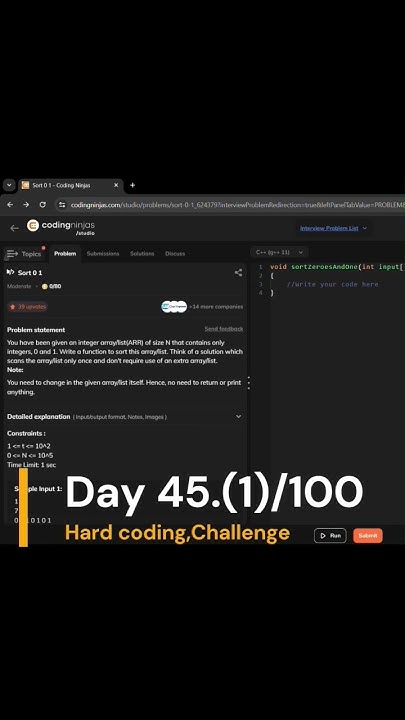 Day 45 100 Round 2 🎯🚀 Dsa Coding 100dayschallenge Coder Programming Web Tech