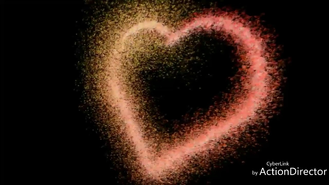 Love Animation VJ - Heart particles Vj1 - YouTube