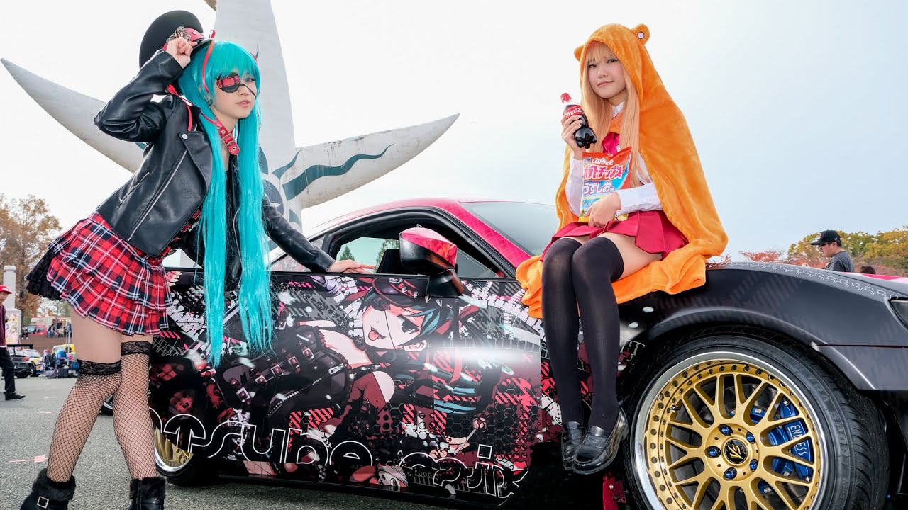 EXPO Otaku Car Heaven Itasha & Cosplay Showcase 痛車天国 - YouTube