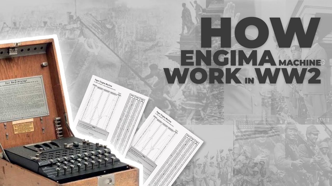 How Enigma Machine Work Basically - YouTube