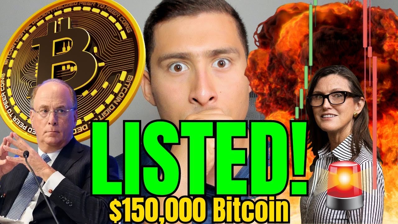 BITCOIN ARK ETF LISTED! $150,000 BTC PREDICTION! CRYPTO NEWS - YouTube