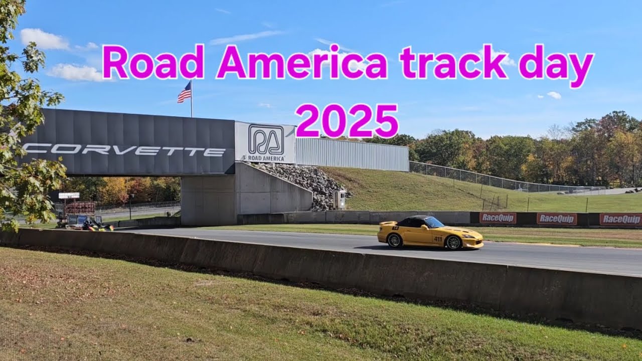 Road America track day 2025 - YouTube