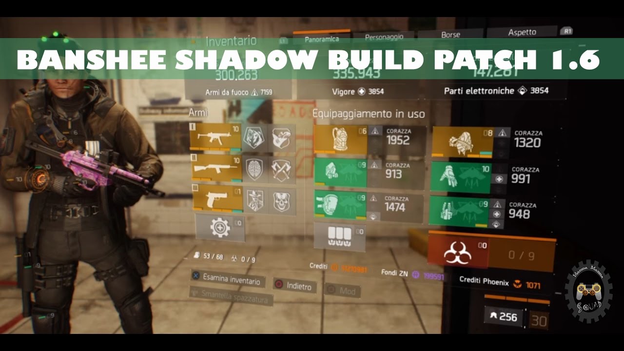 The Division: BANSHEE Shadow Build [Patch 1.6] - YouTube