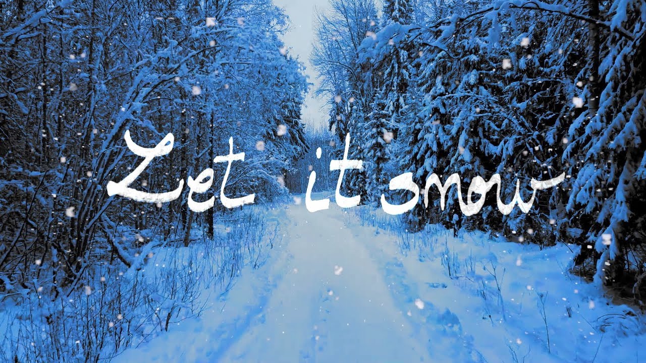 Let It Snow Facebook Cover