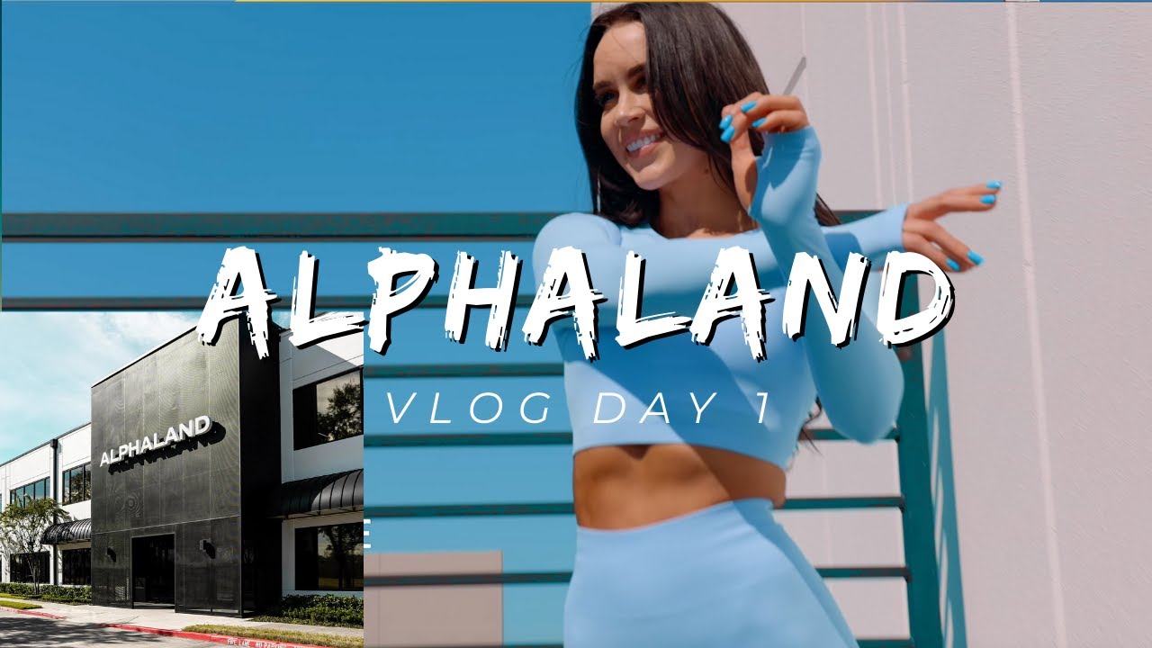 Alphaland Vlog Day 1 - YouTube