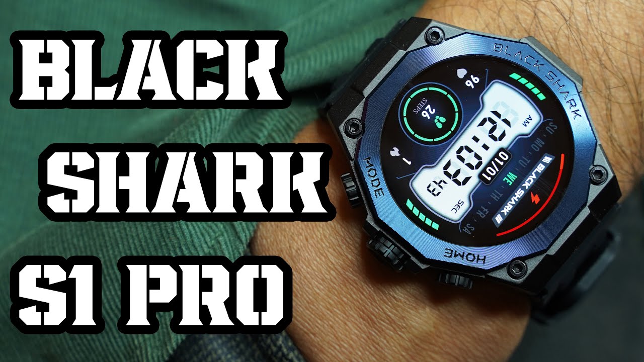 Black Shark S1 Pro Smartwatch Full Review 2024 AMOLED Display | Aimless Studio - YouTube