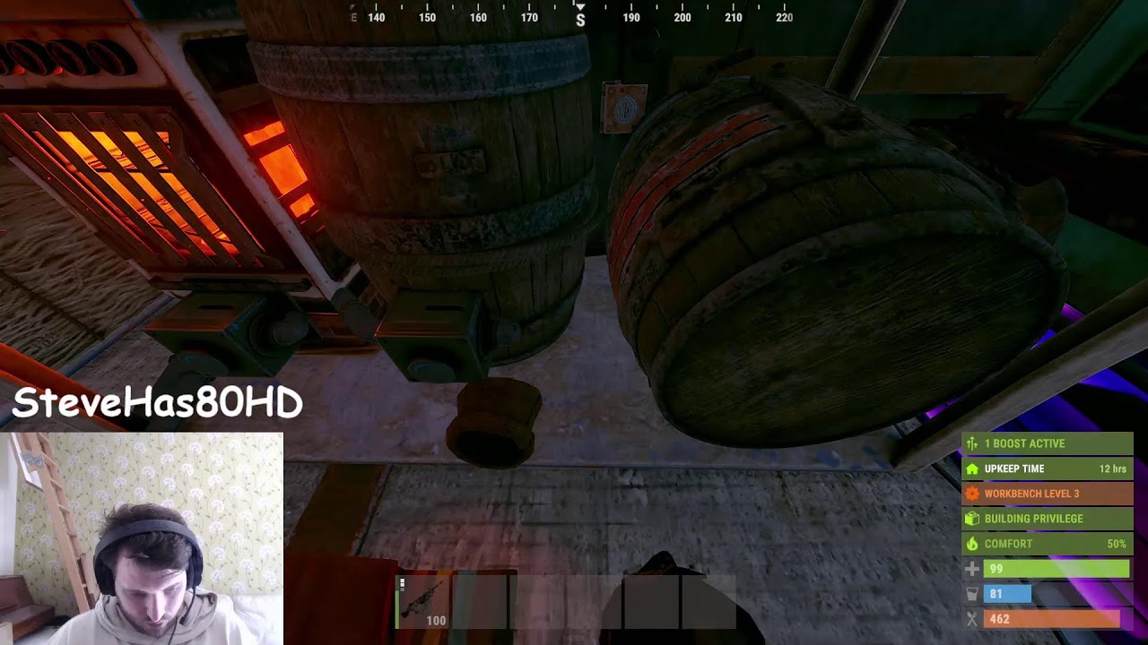 RUST HARD MODE! +50% NPC Health, increased bleeding, extra NPCs at monuments, +30% player armour ...