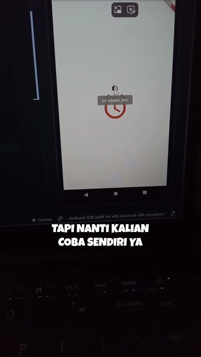PENJELASAN FLUTTER WIDGET TOOLTIP - YouTube