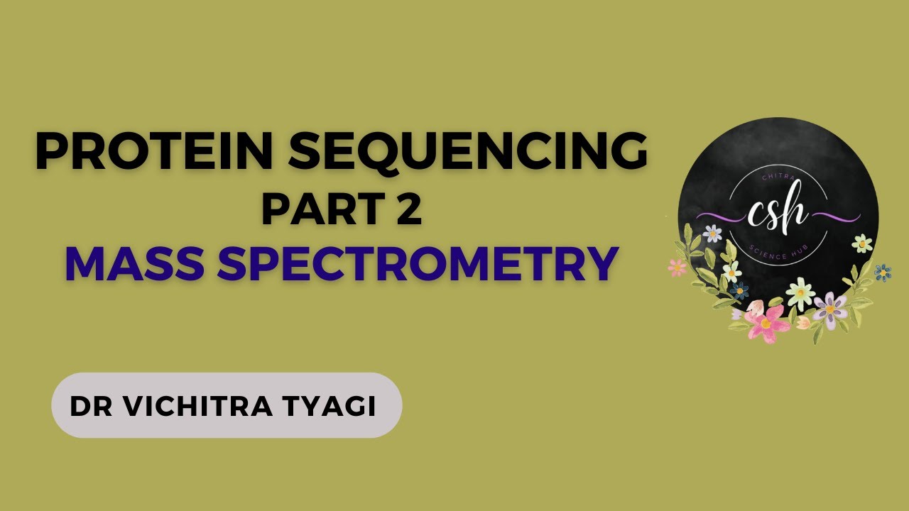 PROTEIN SEQUENCING PART2 MASS SPECTROMETRY - YouTube