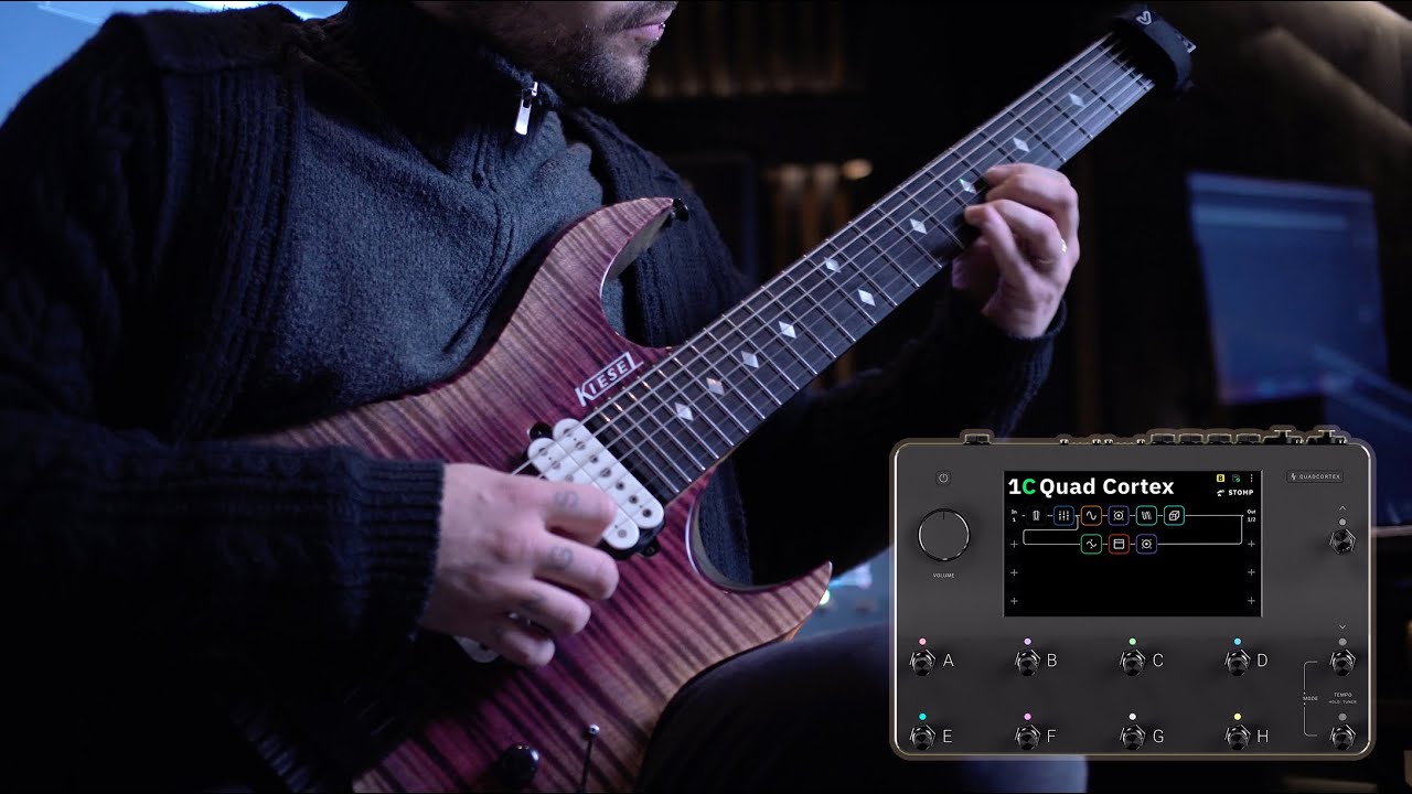 Recording a guest solo using the Quad Cortex! SOUNDS AMAZING! - YouTube