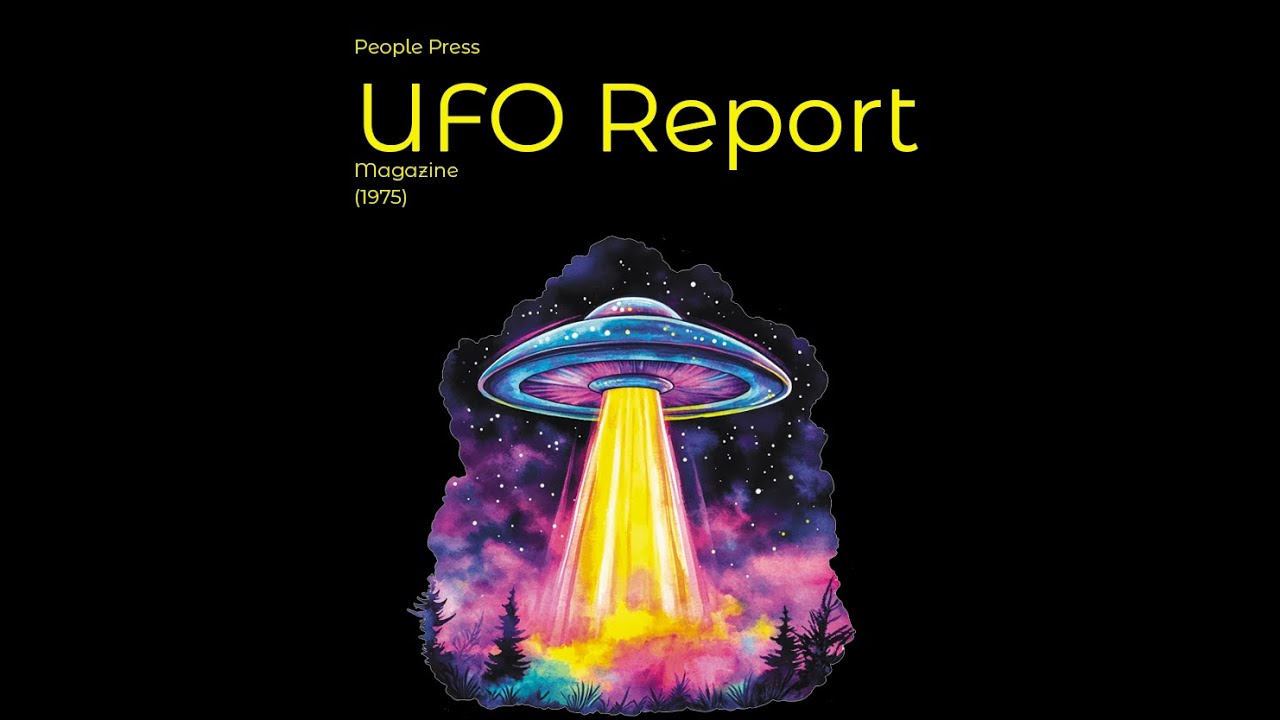 1975 UFO Report Magazine flip thru (Nighttime ambiance) - YouTube