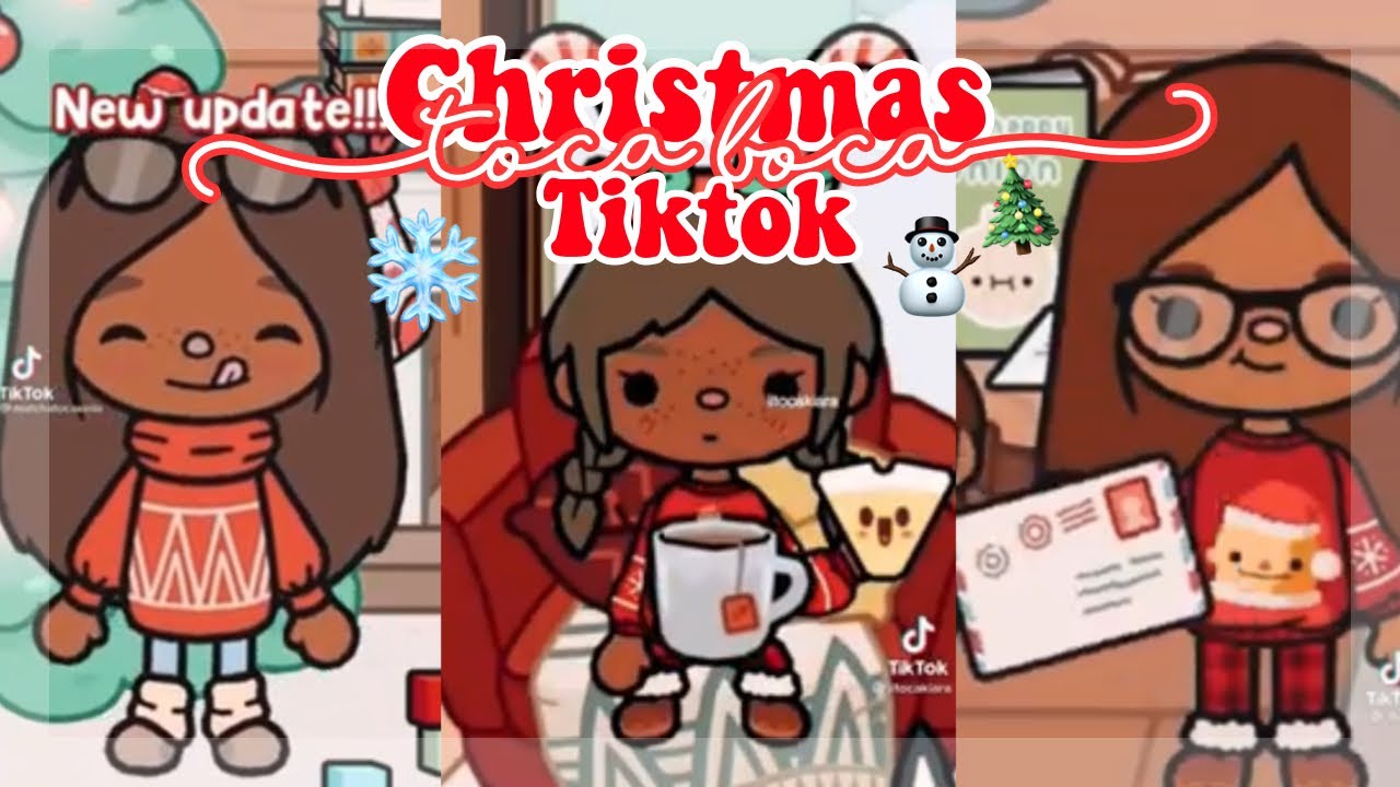 Christmas toca boca tiktok 🎄⛄️|| itz toca bella - YouTube