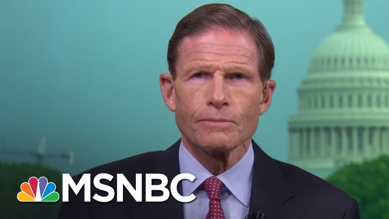Sen. Blumenthal: 'Pattern' Of Cohen Linking Trump To Russians | The ...