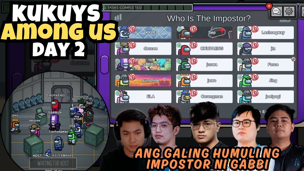 KUKUYS AMONG US | ANG GALING HUMULI NI GABBI NG IMPOSTOR | ON POINT ...