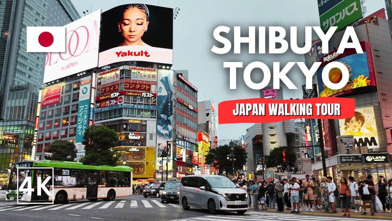 SHIBUYA, One of Tokyo's Most Colorful and Bustling Districts | 4K ...