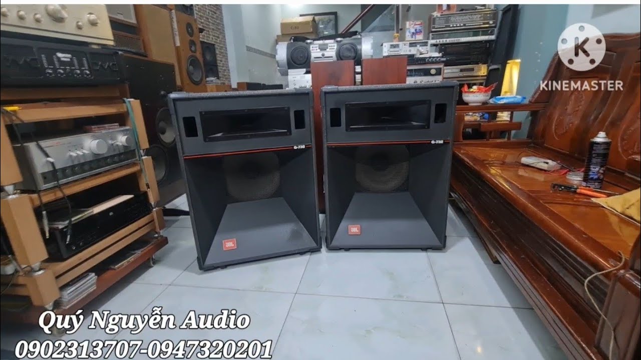 Loa đẹp,nguyên bản.JBL Model G-732.Made in USA.Bass 40 cm.Lh:Quý Nguyễn ...