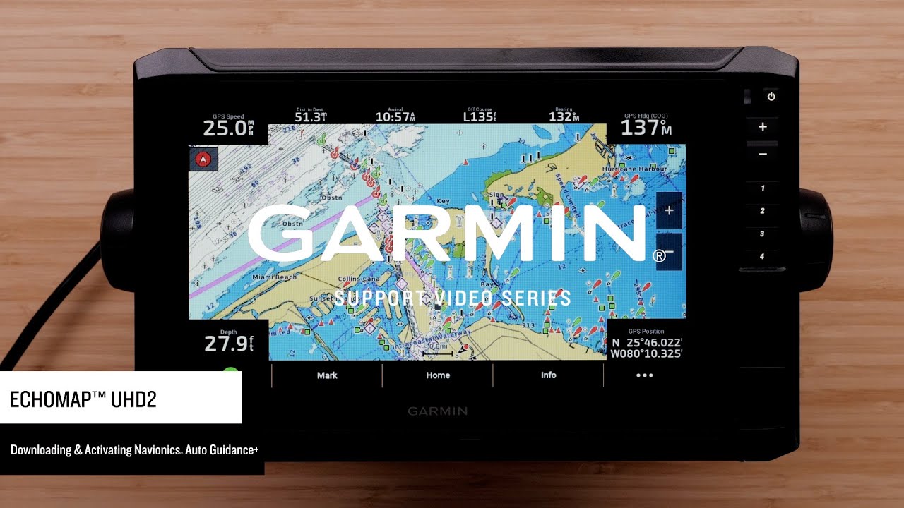 Garmin Support | ECHOMAP™ UHD2 Series | Activating Garmin Navionics+ ...