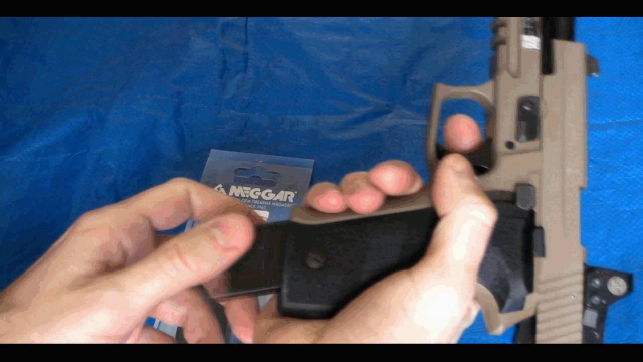 Mec-Gar SIG Sauer 20 round magazine in Sig Sauer MK25 RX - YouTube