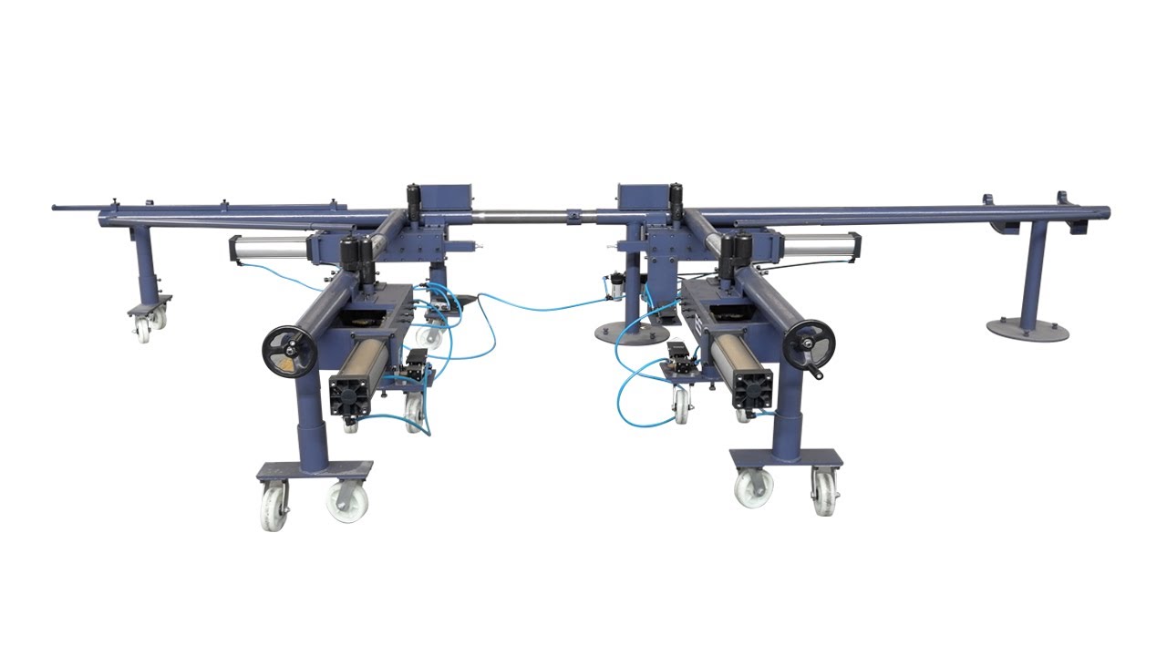 ZW-4 Pneumatic Wire Bending Machine - YouTube