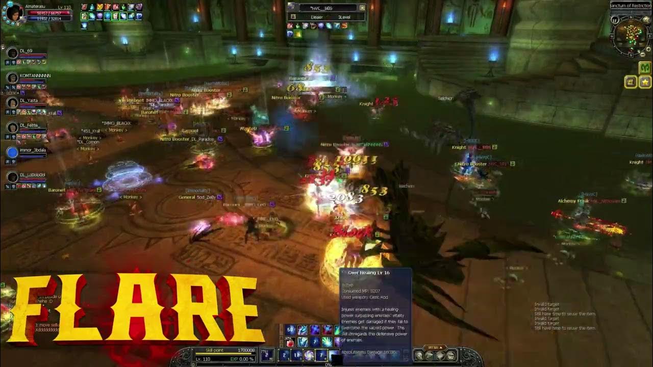 Flare Online Job Fight #3 - YouTube