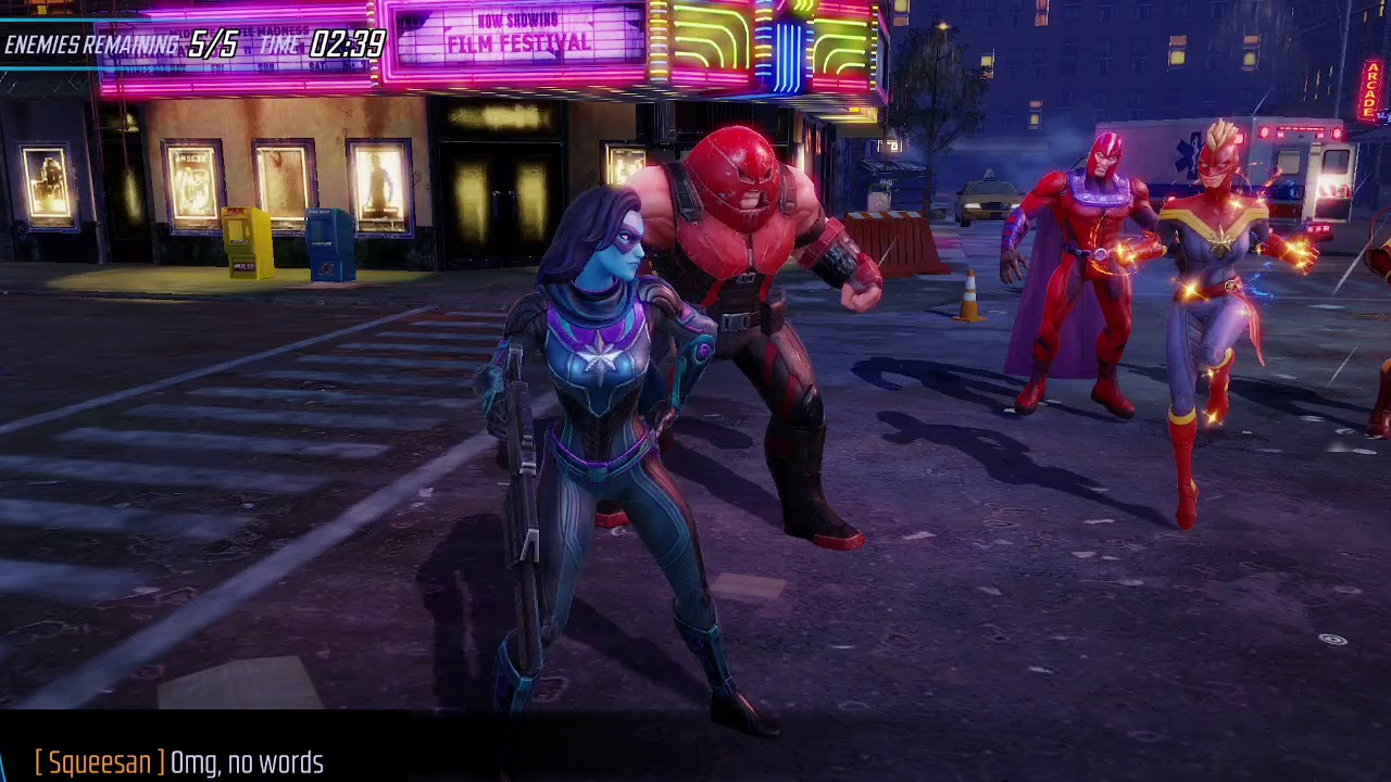 Marvel Strike Force - Arena Kree team with 84k Ronan - YouTube