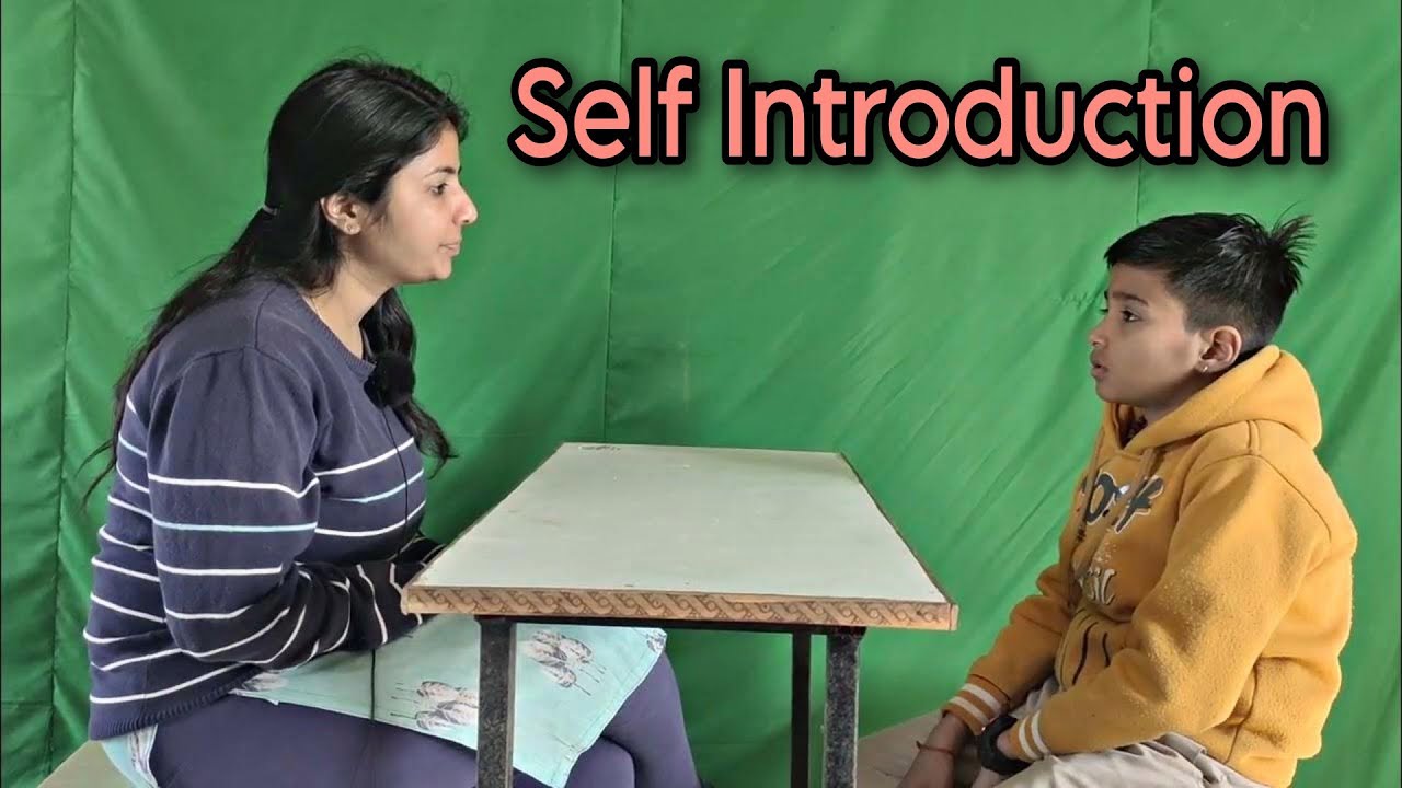 Best self introduction for school student in english Class 4th # ...