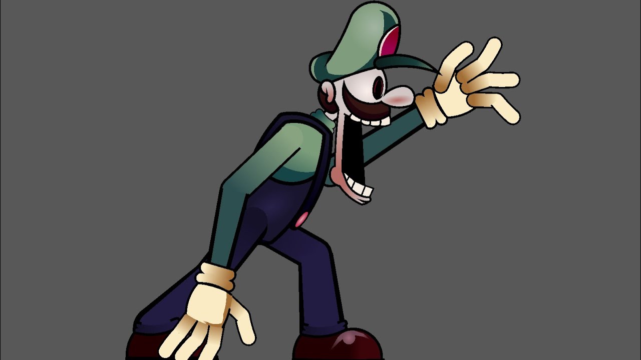 Test too late.exe luigi side view. Sticknode/stk. - YouTube