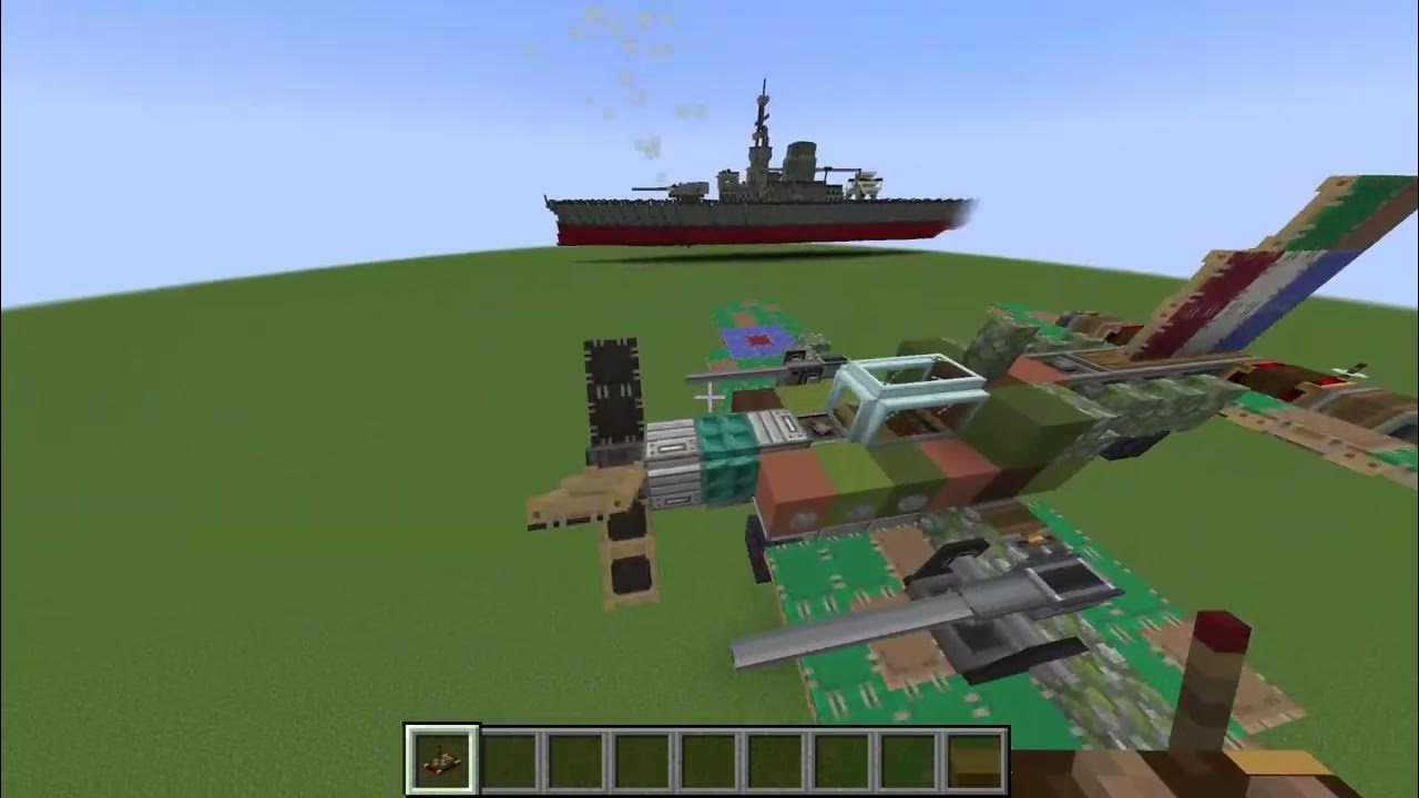 Minecraft Create: Aeronautics, RAF Supermarine Spitfire - YouTube